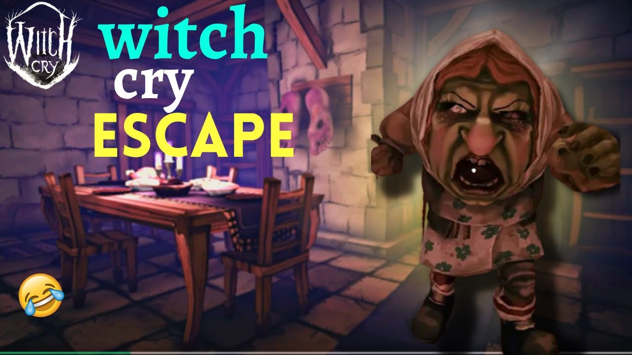 Witch cry horror house escape 🤣🤣 - YouTube