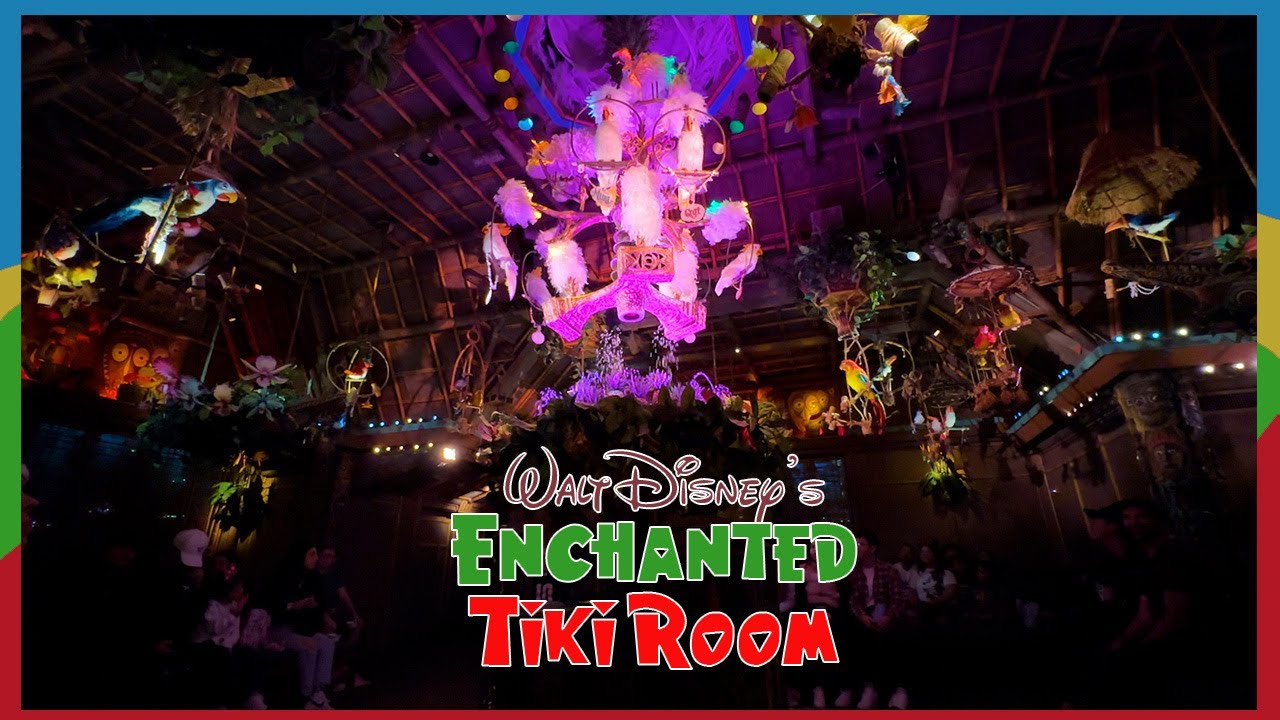 Walt Disney's Enchanted Tiki Room Multi-Angle | Disneyland 2024 - YouTube