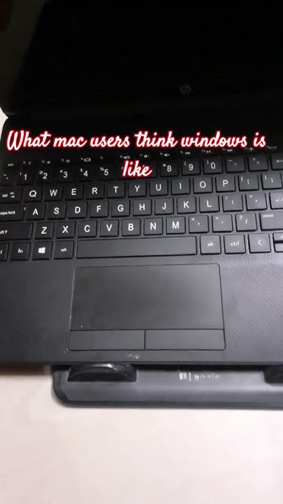 Mac users think windows is like this. Please like and subscribe. - YouTube