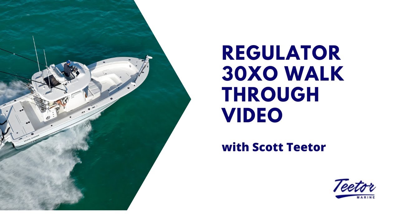 Regulator 30XO Walk Through Video | What is the ultimate boat for ...