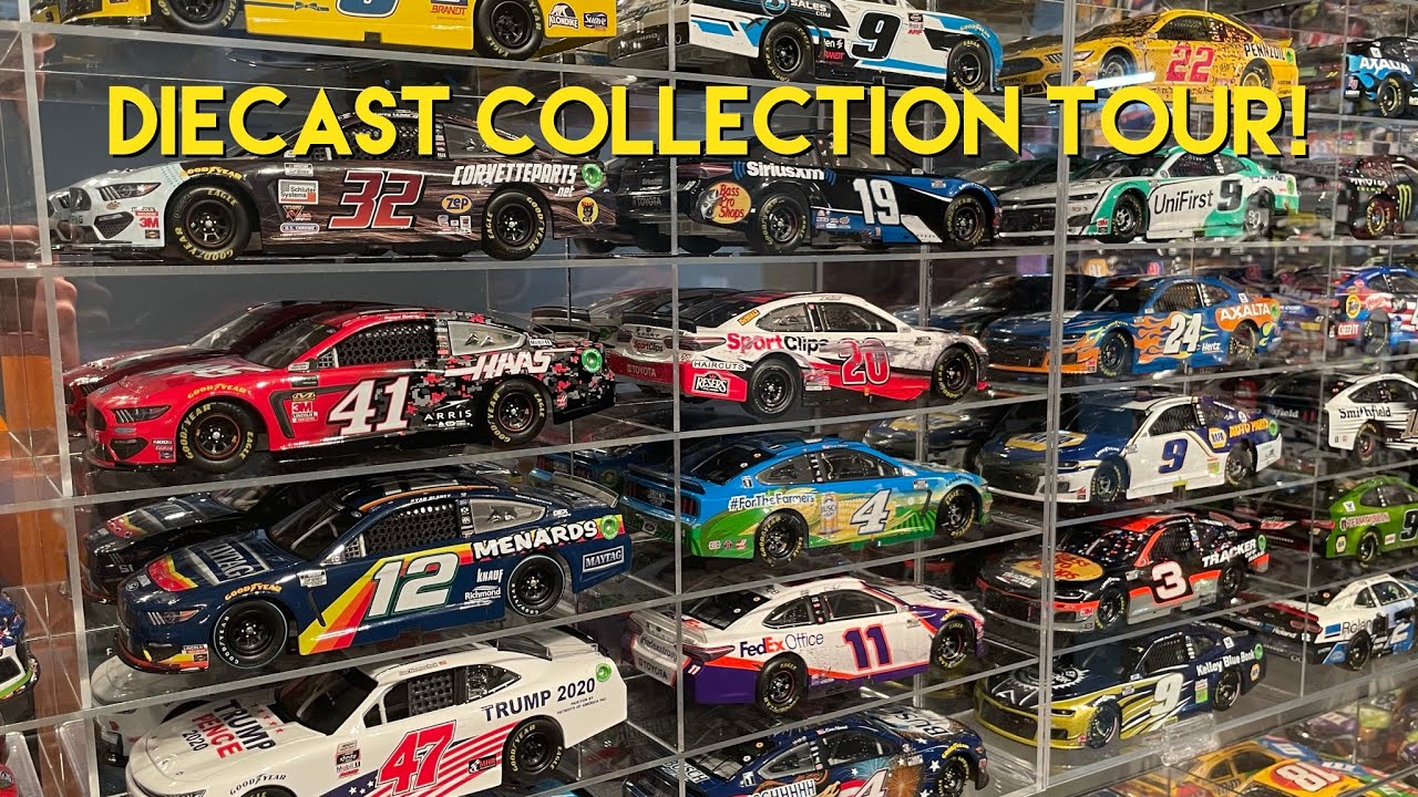 NASCAR 1:24 Diecast Collection Tour (May 2021) - YouTube