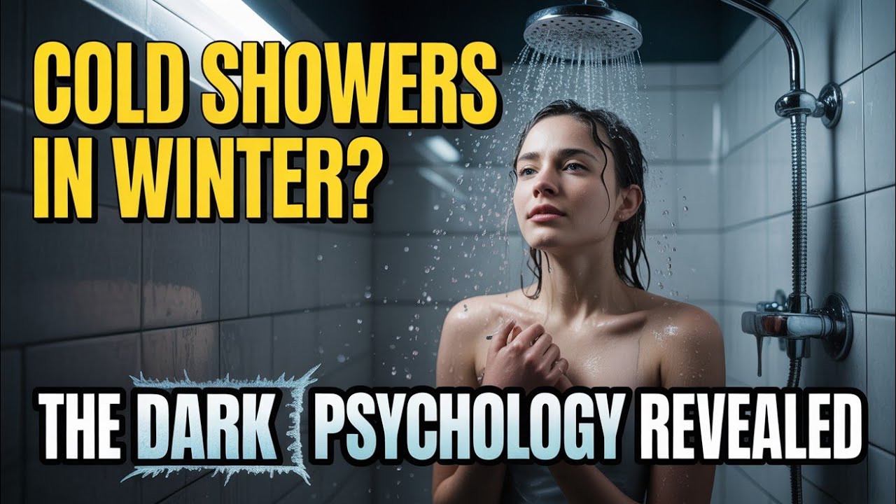 ️🧠 Why Some People Choose Cold Showers in Winter — The Dark Psychology ...