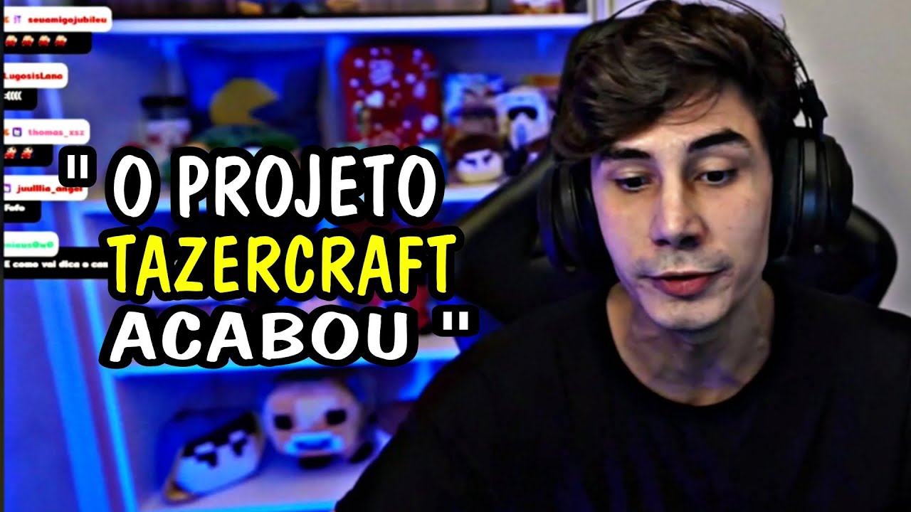 PAC ANUNCIA O FIM DO TAZERCRAFT! #qsmp #qsmpbrasil - YouTube