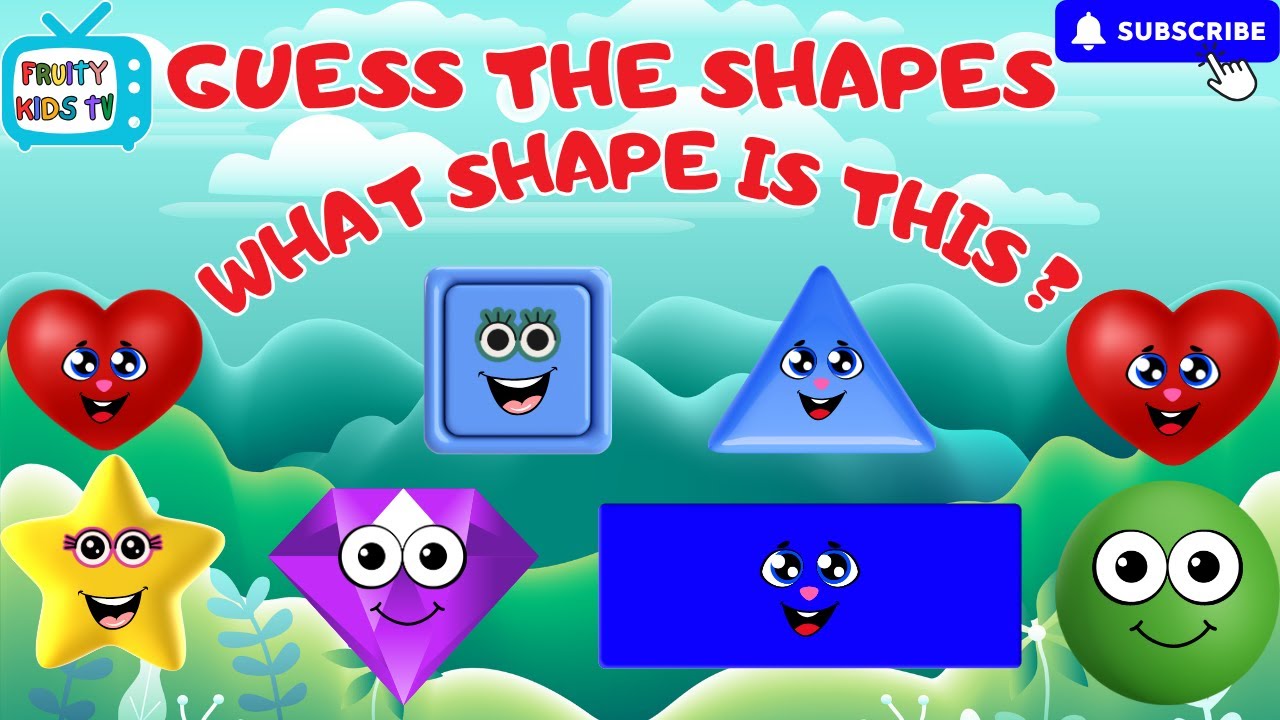 Shapes Song | Guess the Shapes | What shape is this? | Shapes Names for ...