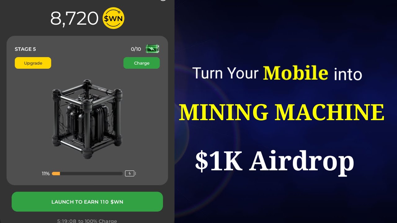 How to Mine Cryptocurrency on Your Mobile Phone | DeNet Watcher Node WN ...