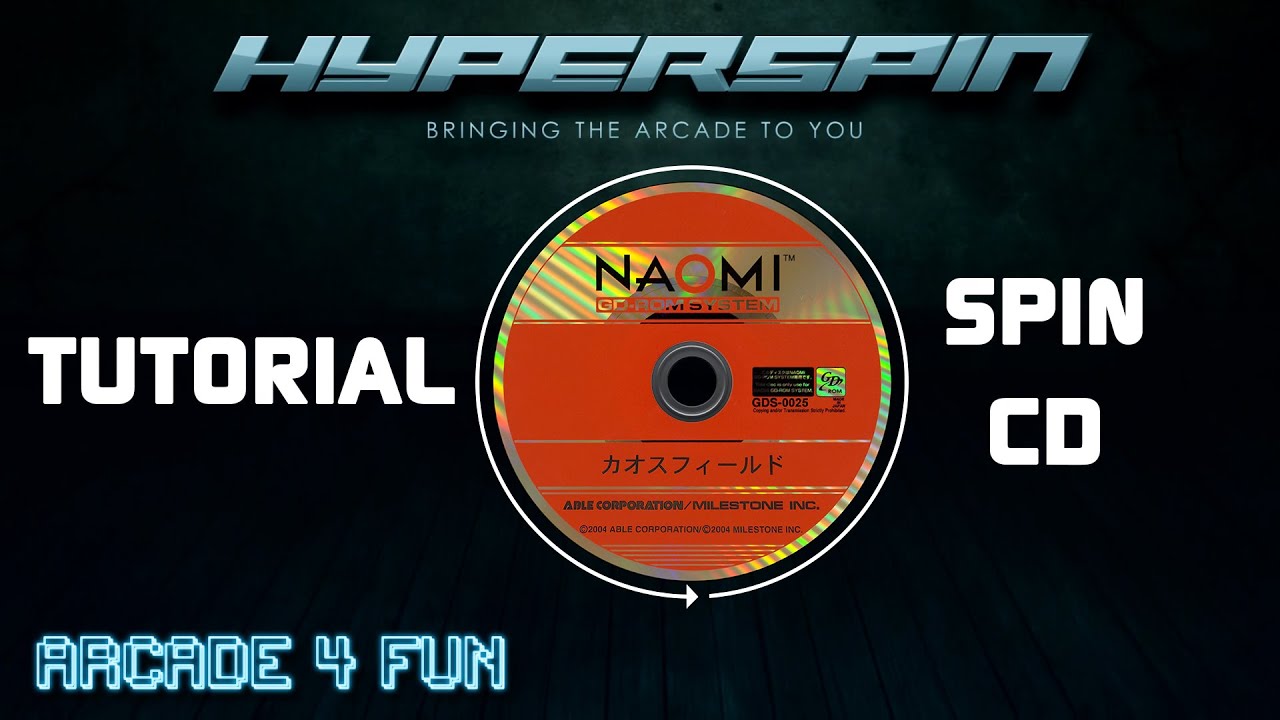 Tutorial Spin CD in Hyperspin - YouTube
