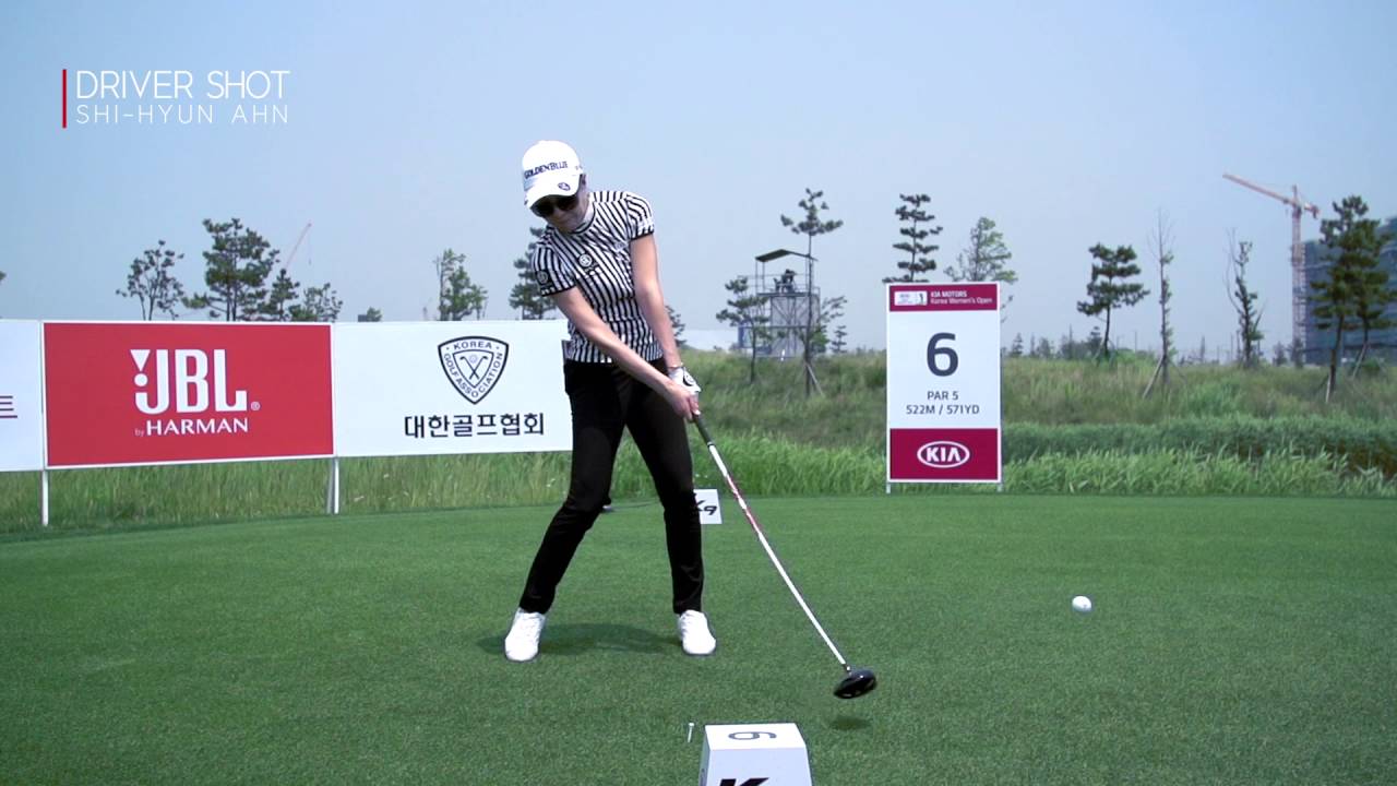 [Golf swing HD] 2016 안시현 드라이버 샷_정면 [스윙학개론_골프스윙] - YouTube