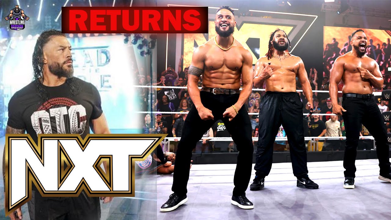 HUGE RETURN ON NXT!! THE BLOODLINE DESTROYS ALL!ROMAN REIGNS RETURN!WWE ...