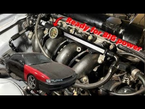 My Kouki S14 gets CUSTOM fuel system - YouTube