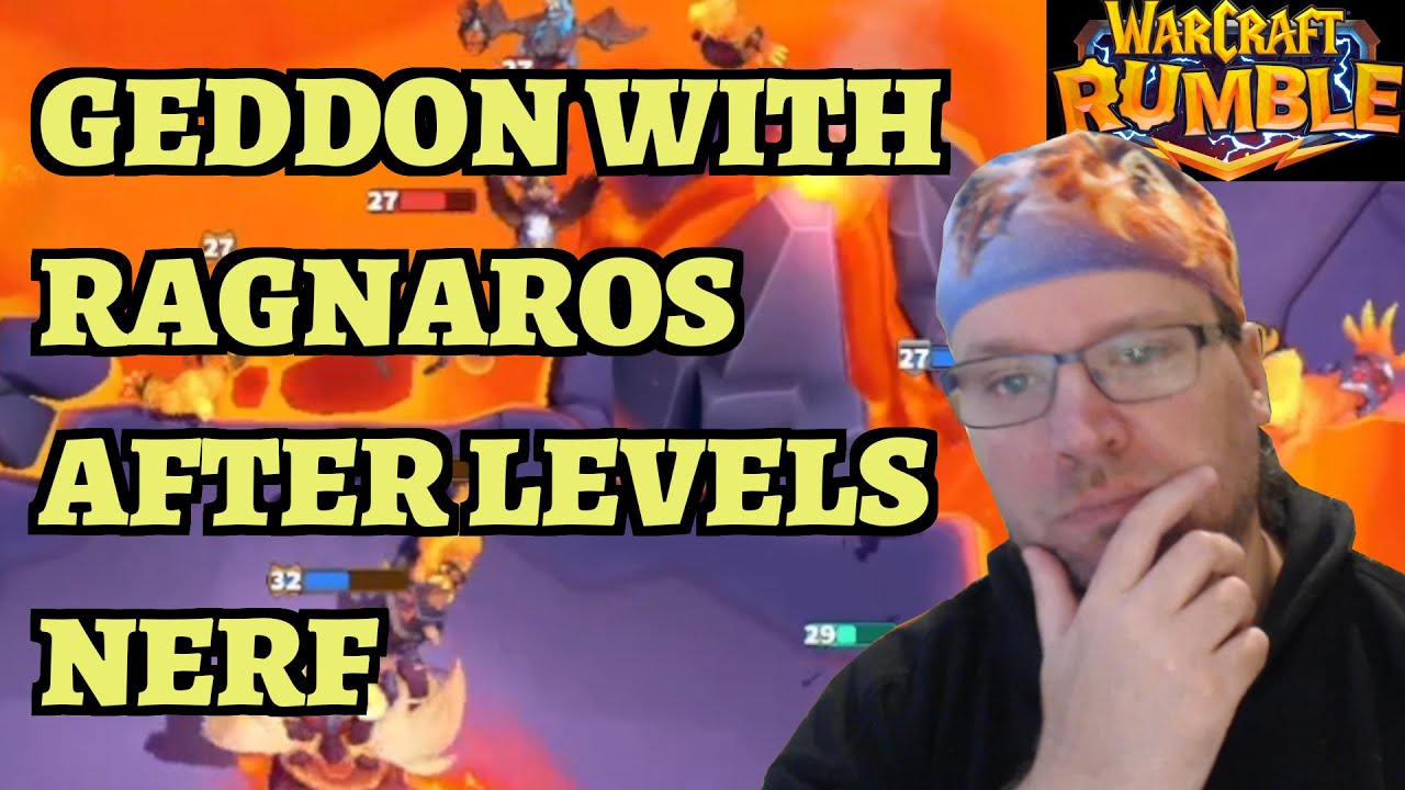 Baron Geddon with Ragnaros after Gryphon Rider Nerf - Warcraft Rumble ...