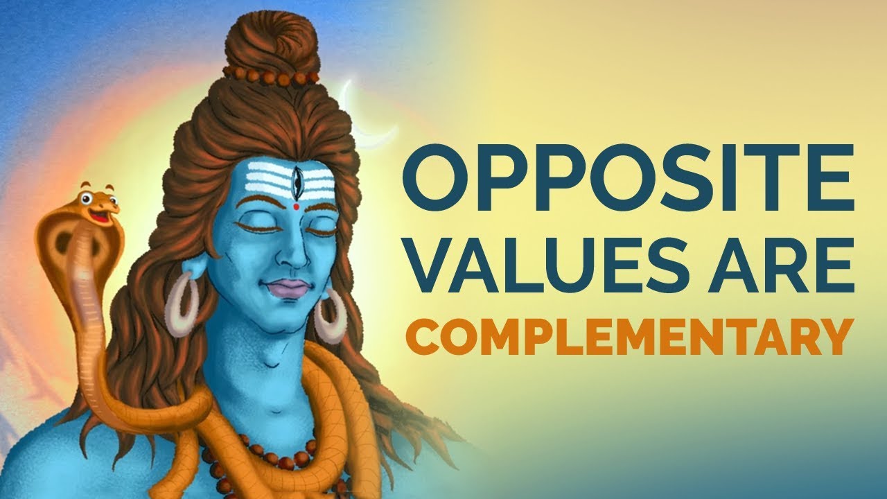 Opposite Values Are Complementary Animated Wisdom Talks Gurudev Sri opposite-values-are-complementary-animated-wisdom-talks-gurudev-sri