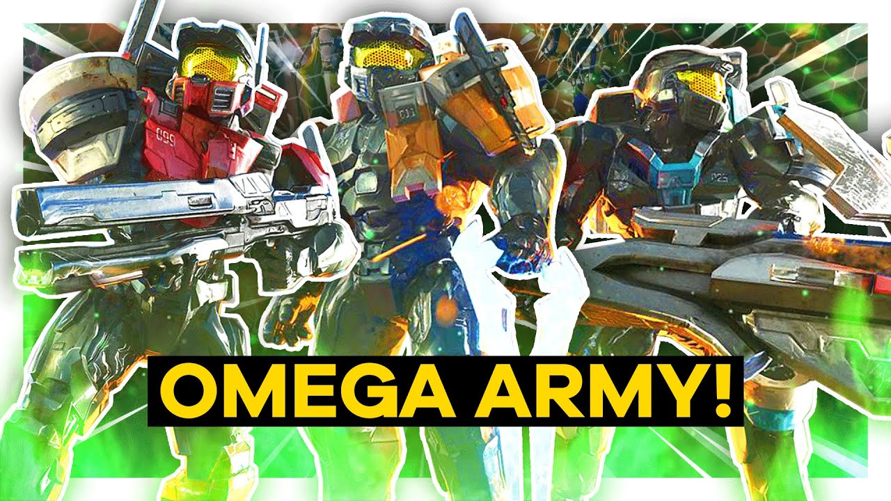 the best OMEGA TEAM army you've EVER SEEN in Halo Wars 2! - YouTube