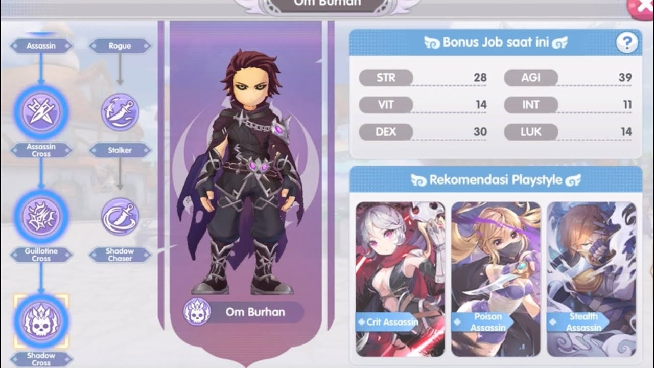 Test damage from Guillotine Cross to Shadow Cross - ragnarok x - YouTube