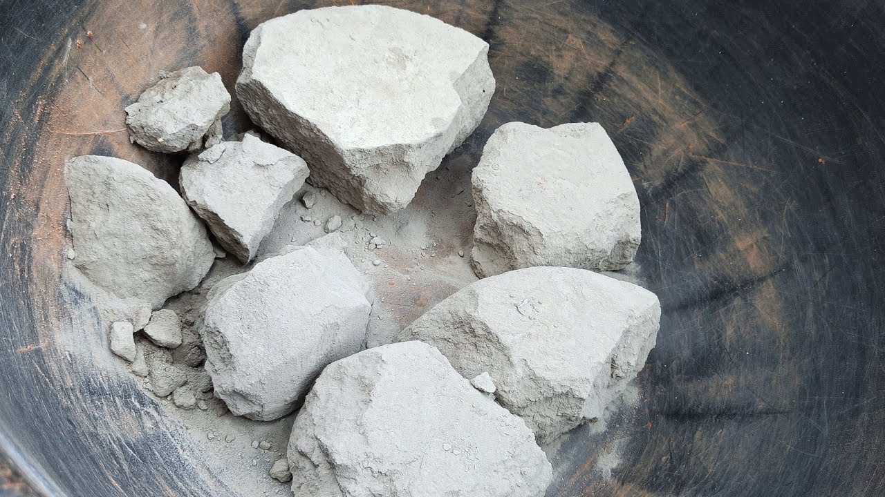 pure cement series 8🌟: pure cement blocks dusty dry crumbling - YouTube
