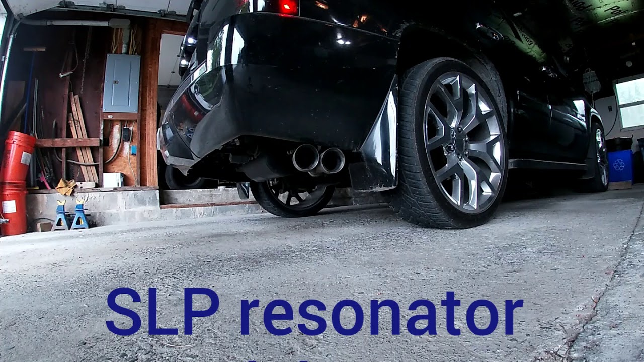 09 Tahoe with SLP resonator delete - YouTube