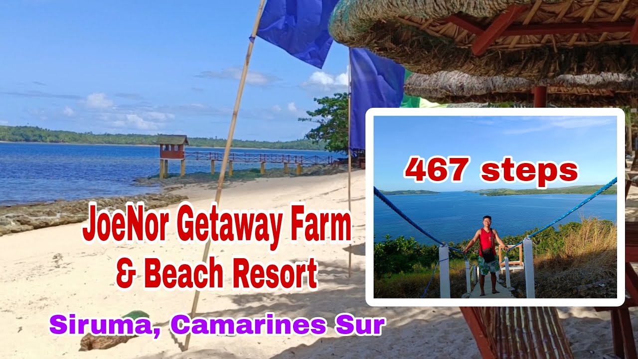 JoeNor Getaway Farm & Beach Resort - Siruma Camarines Sur - YouTube