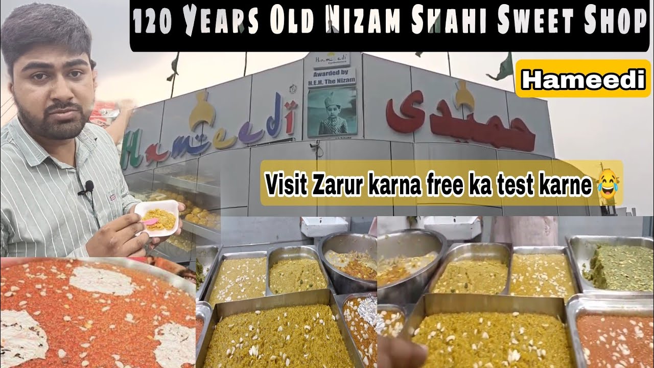 Nizam Shahi 120 Years Old Sweet Shop | Hameedi | #halwa #sweetshop ...