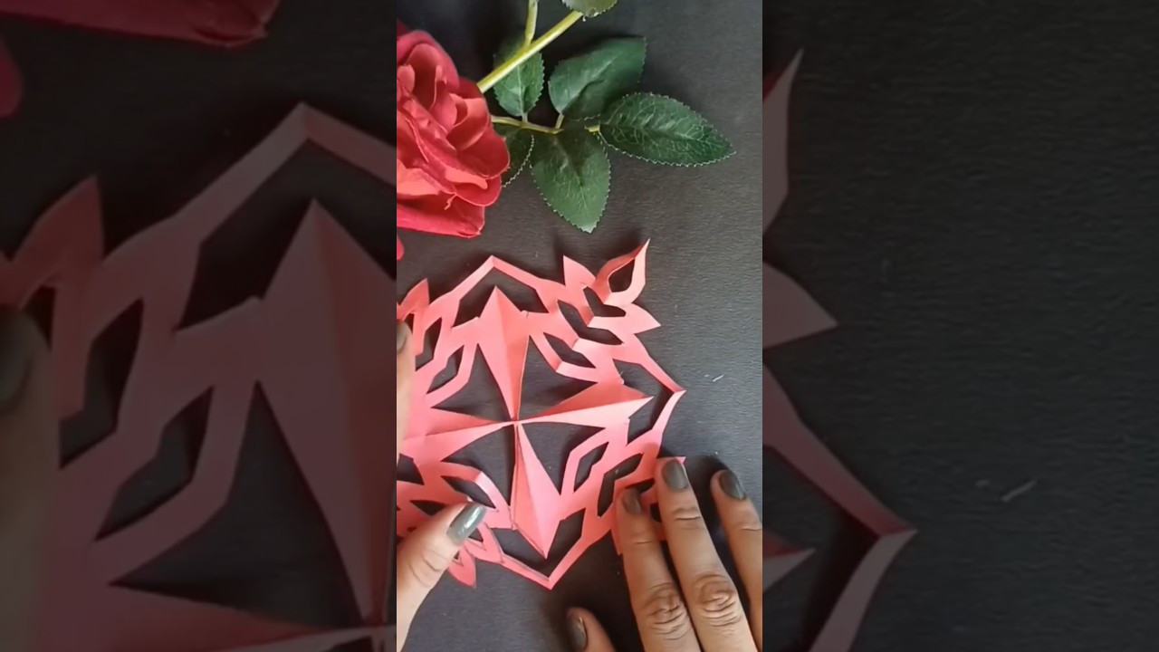Colour Full Paper cutting ideas || How To Make Paper craft idea ...