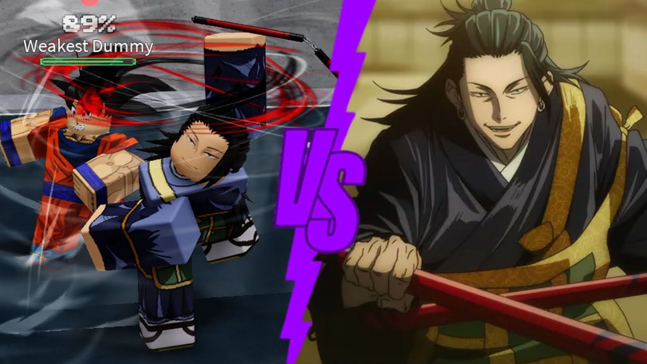 Realm Rampage VS Anime Comparison (GETO) - YouTube