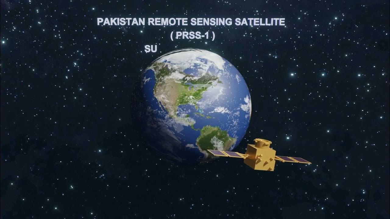 Animation of a Satellite Revolving around the Earth - YouTube