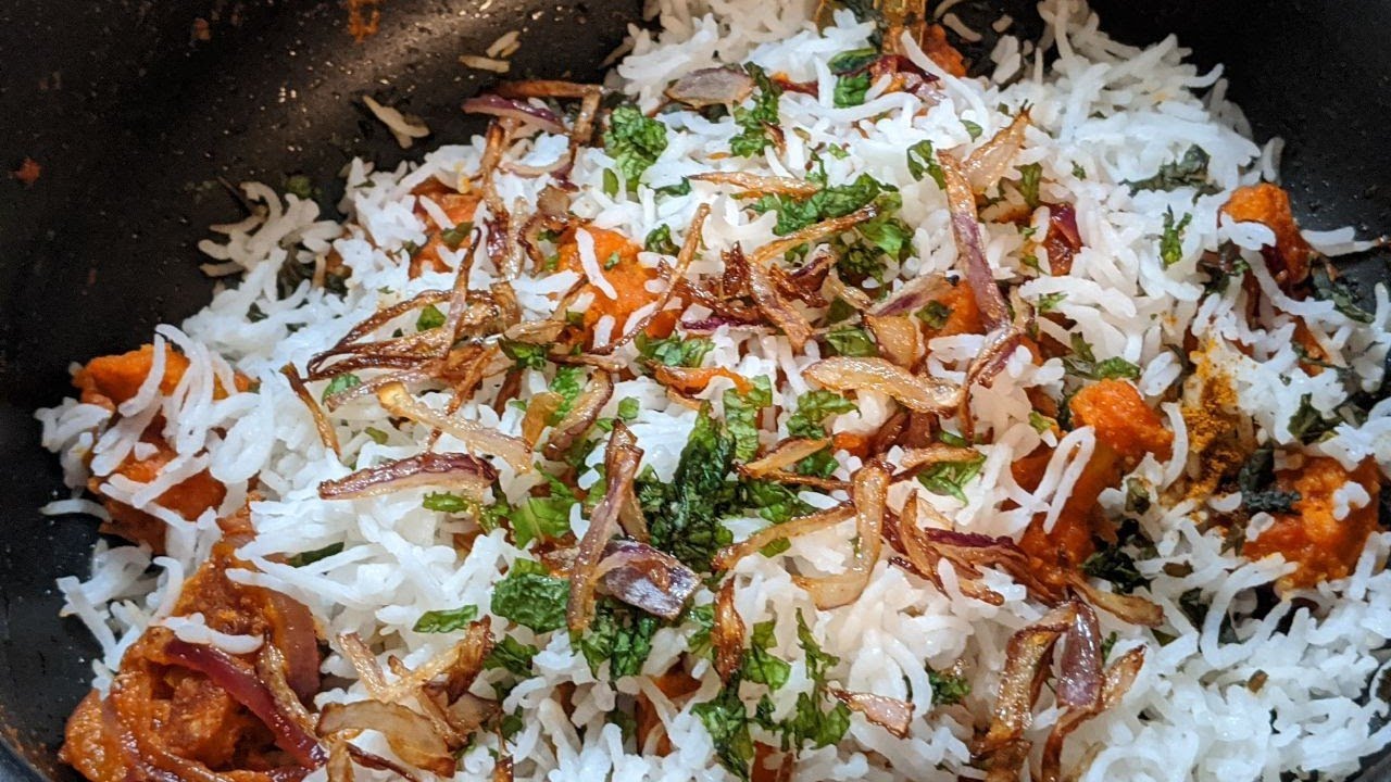 Gobi 65 Biryani | Cauliflower 65 Biryani | Making Spicy Gobi 65 Biryani ...