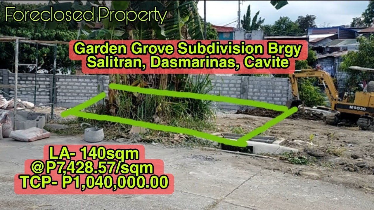 Garden Grove Subdivision Brgy Salitran Dasmarinas Cavite LA140sqm @P7 ...