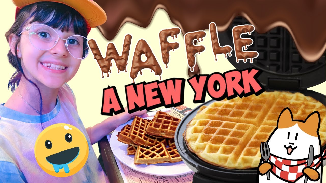 Prima colazione a New York!😋 Facciamo i WAFFLE! 🧇 - YouTube
