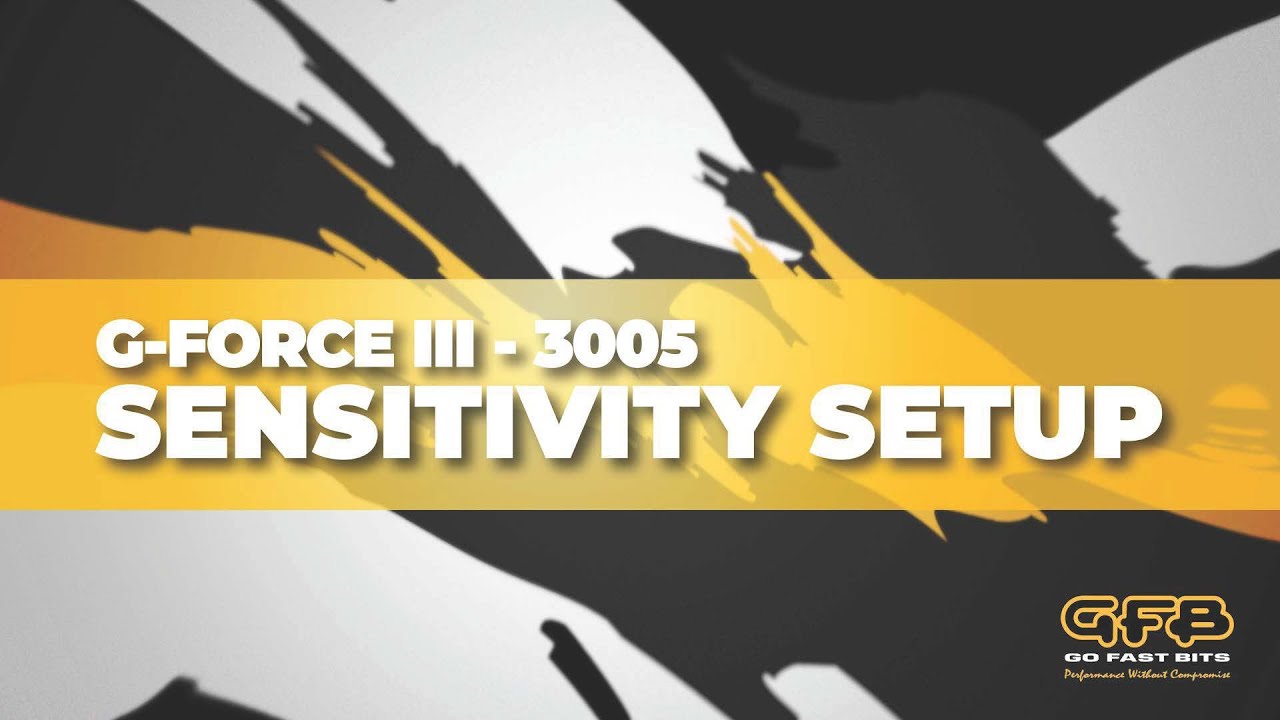 GFB G-Force III Part - 4 Sensitivity Setup - YouTube