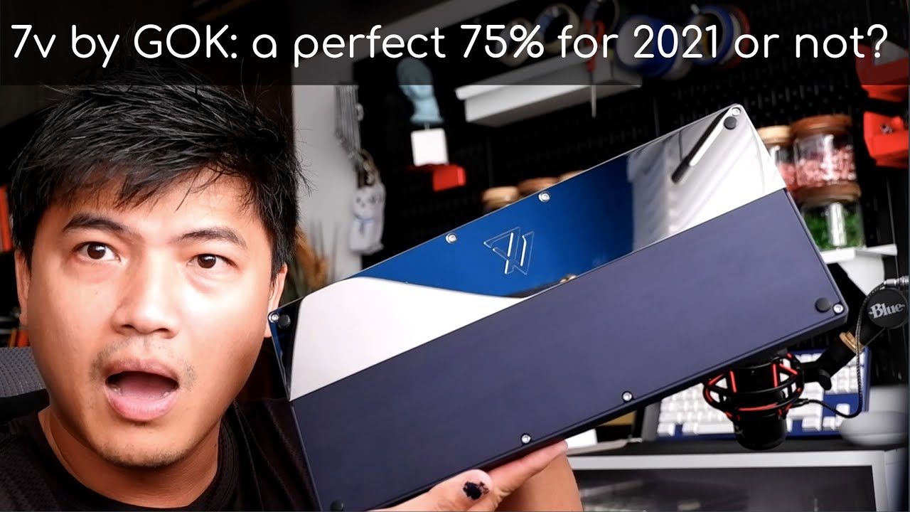 7v keyboard by GOK, a better value than Satisfaction 75? - YouTube