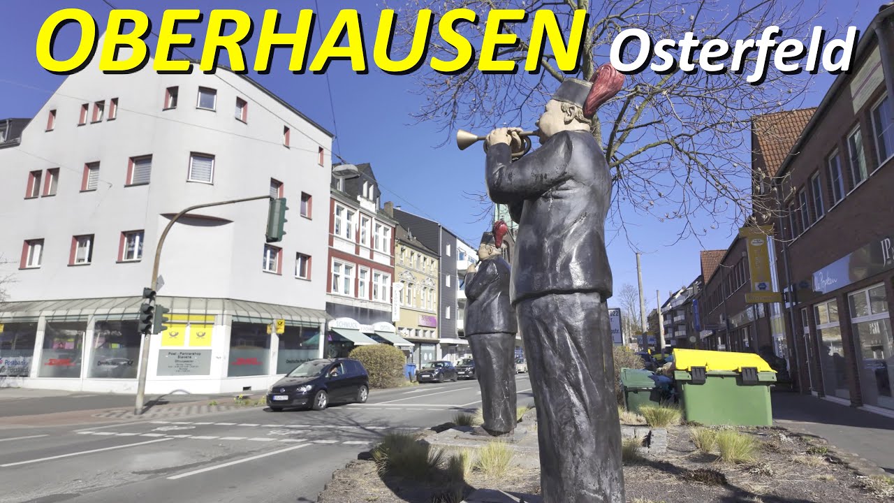 Oberhausen walking 4K | Osterfeld März 2025 - YouTube