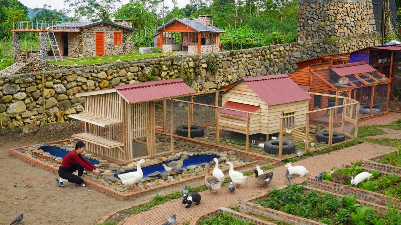 Building a Smart Goose Coop From Wood & Mesh –Growing a Farm Full of ...