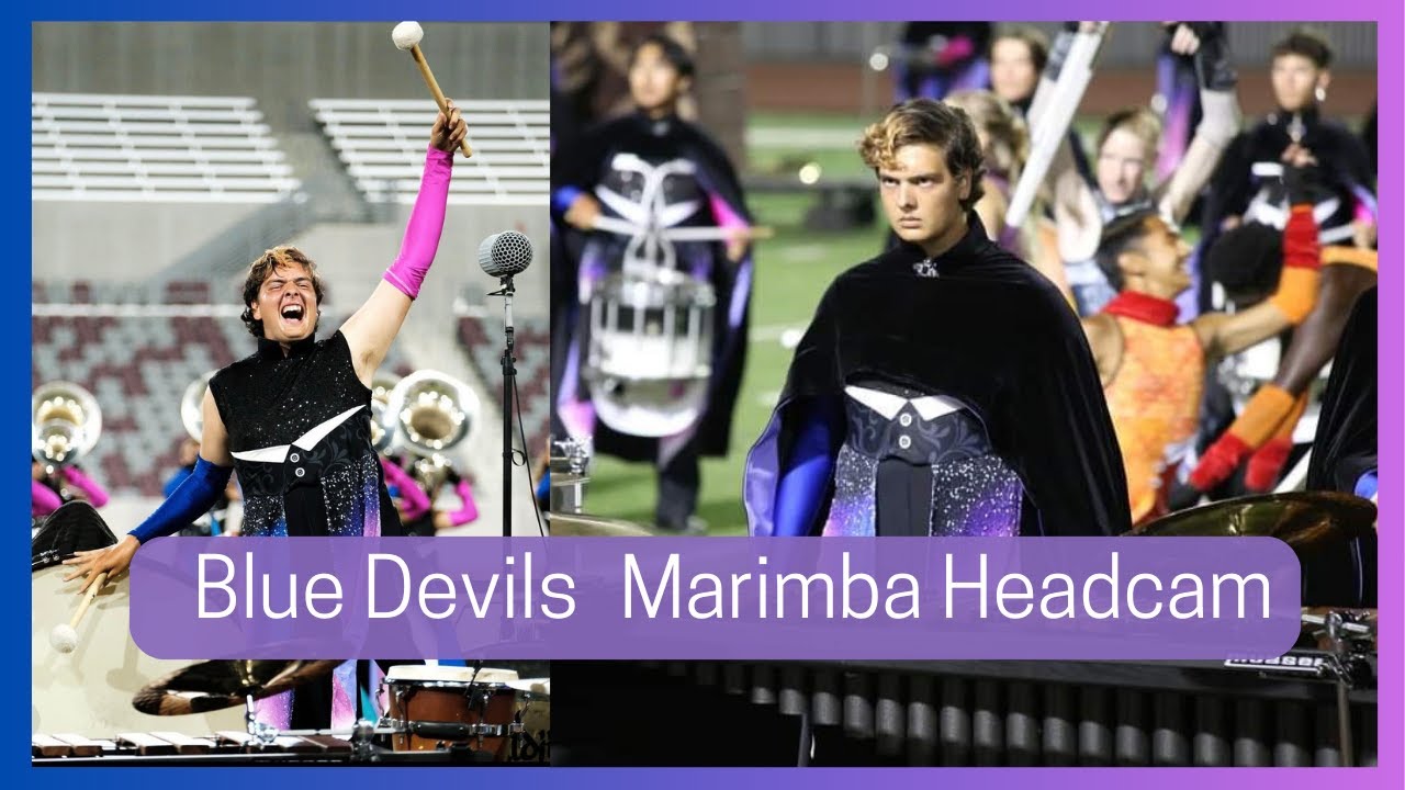 Blue Devils 2024 - "The Romantics" Marimba Cam - YouTube