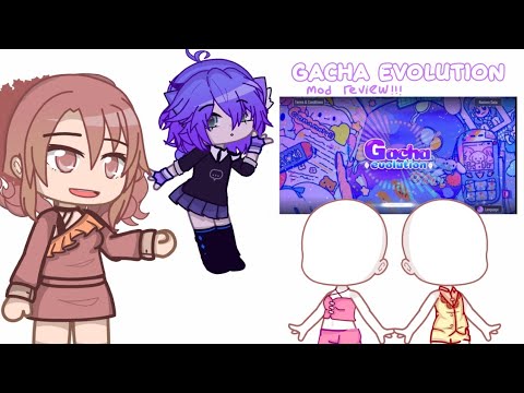 GACHA EVOLUTION MOD REVIEW! NEW GACHA MOD! 👀 - YouTube