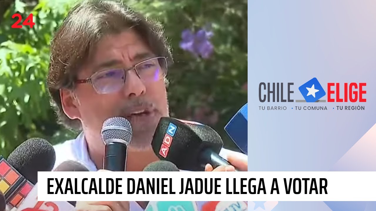 Daniel Jadue votó en elección de gobernadores: habló sobre su ...