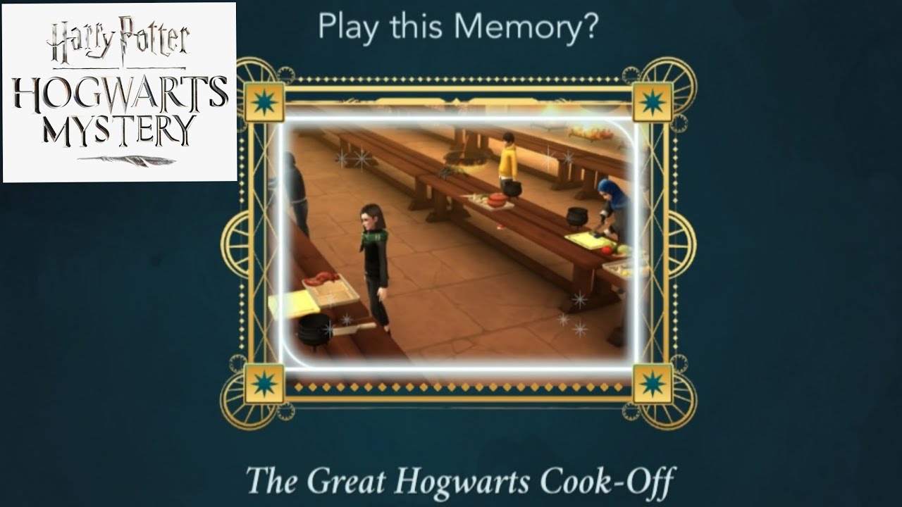 Harry potter hogwarts mystery: Memory Series: The Great Hogwarts Cook ...
