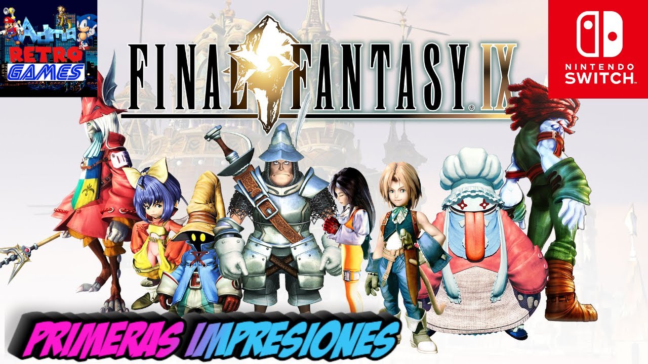 FINAL FANTASY IX - ¡PRIMERAS IMPRESIONES! | AdmaRetroGames | Nintendo ...