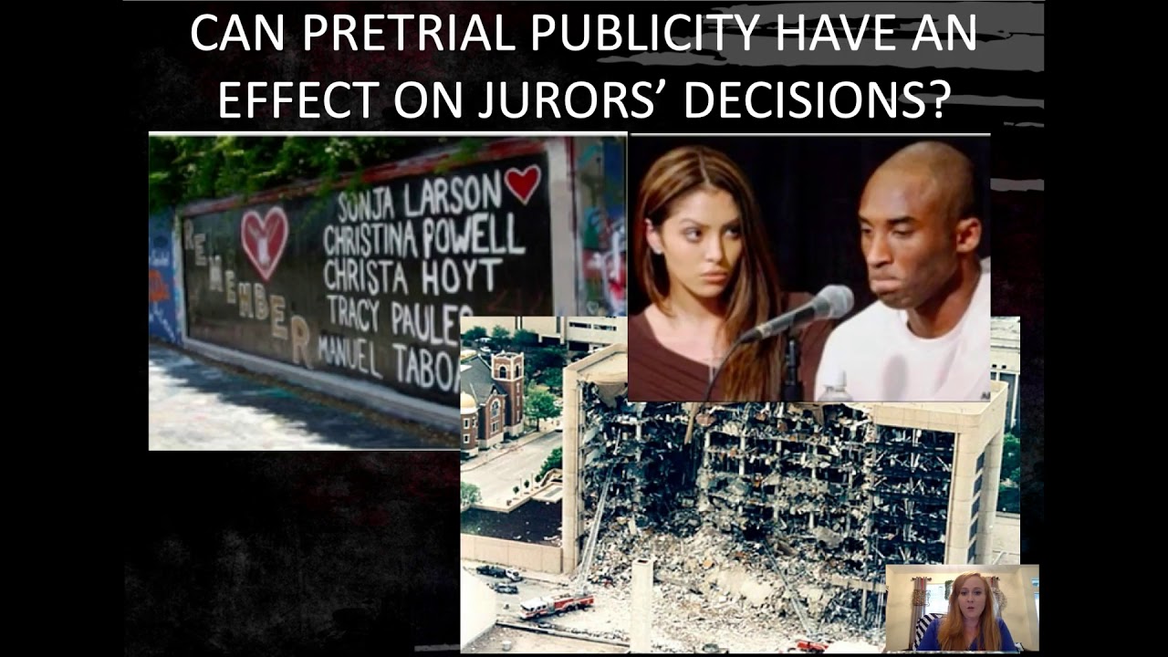CCJ4934 Media & Crime Module 5 Pretrial Publicity Part 3 - YouTube