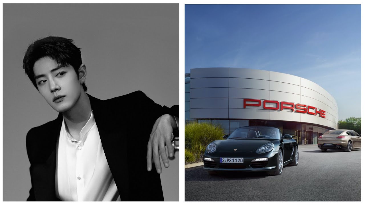 Xiao Zhan's Porsche car endorsement contract has been signed and the ...