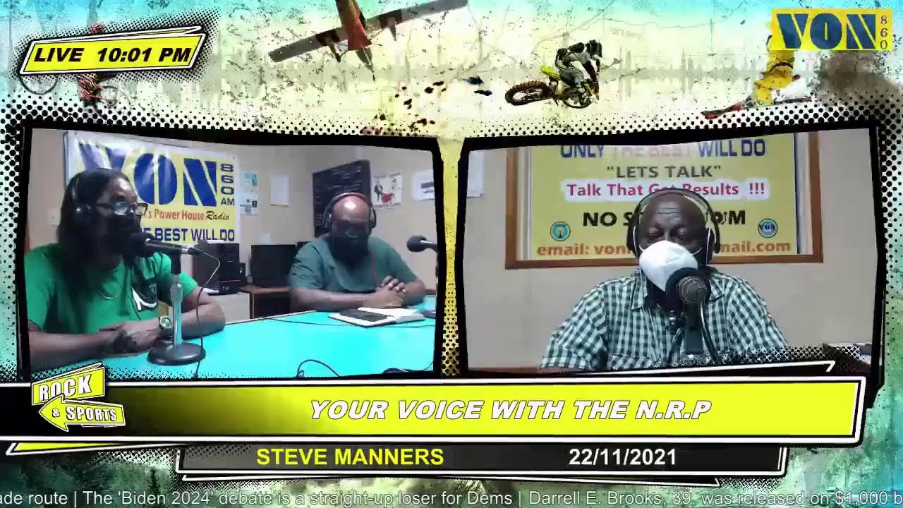 YOUR VOICE WITH THE N.R.P WITH STEVE MANNERS - YouTube