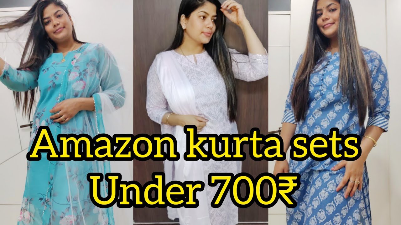 Amazon Kurta sets must buy under 700₹ | Affordable kurta sets #amazon # ...