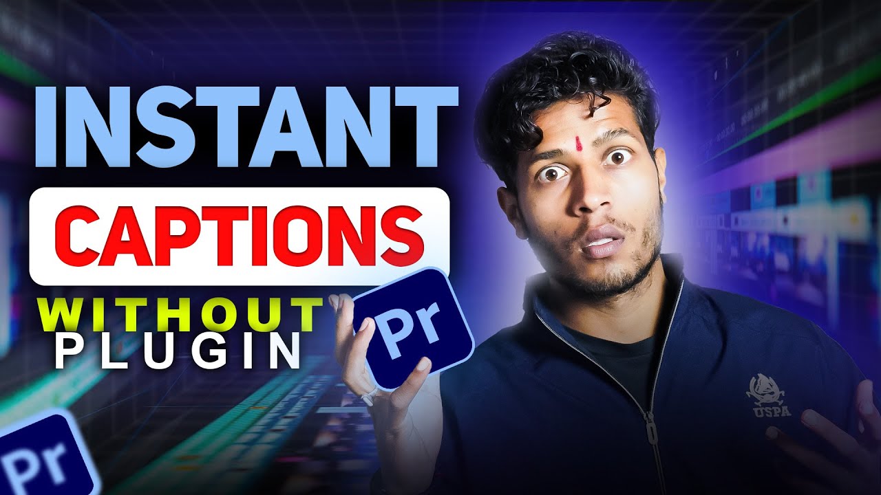 How to Create Animated Subtitles (Captions) in Adobe Premiere Pro 2024 ...