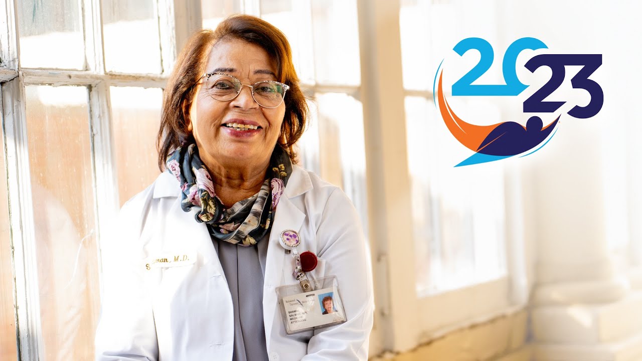 MPN Hero Dr. Shamim Salman: 31 Years of Compassionate Care - YouTube