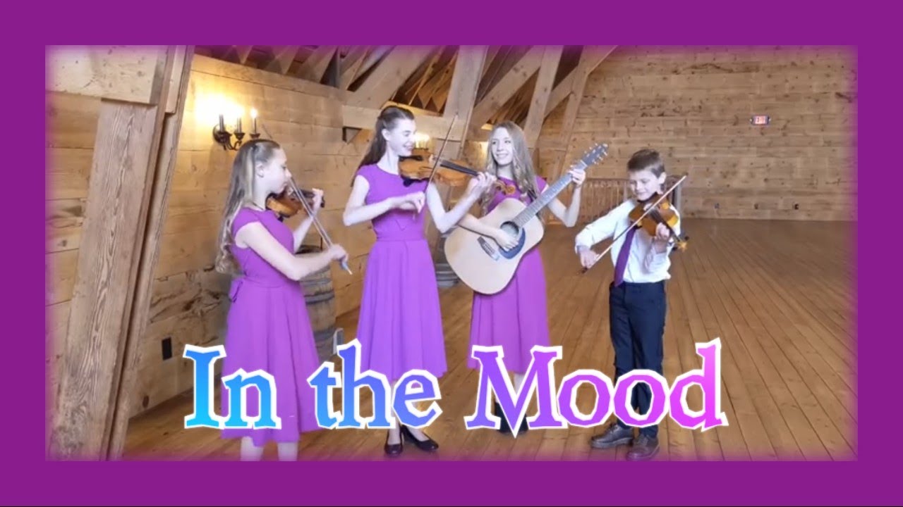 In The Mood - Fiddle Trio with Swing Dancing - YouTube