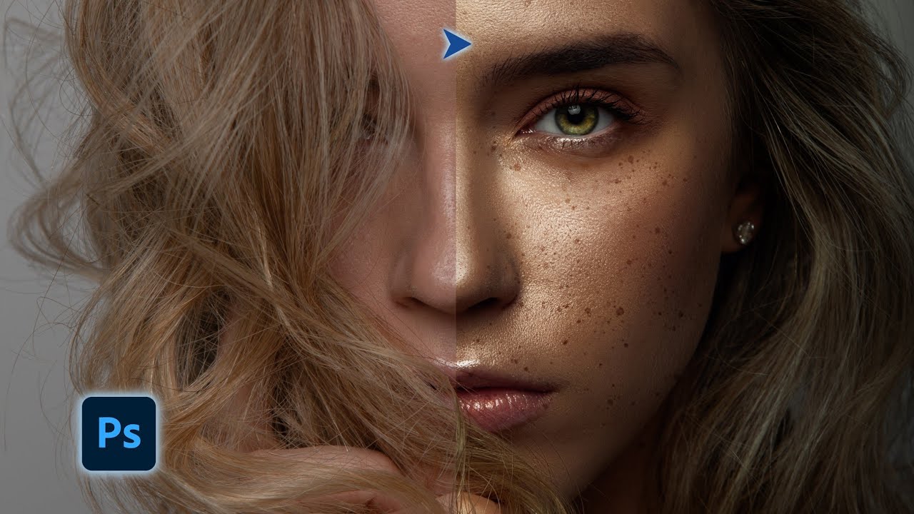 Create Highly Realistic Skin Texture & Retouch in Photoshop# ...