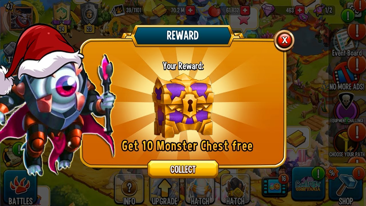 Monster Legends Get 10 Monsters Chest free #2 Gems how to get all ...