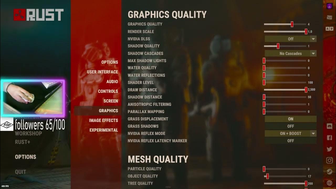 Frigo’s rust settings/keybinds - YouTube
