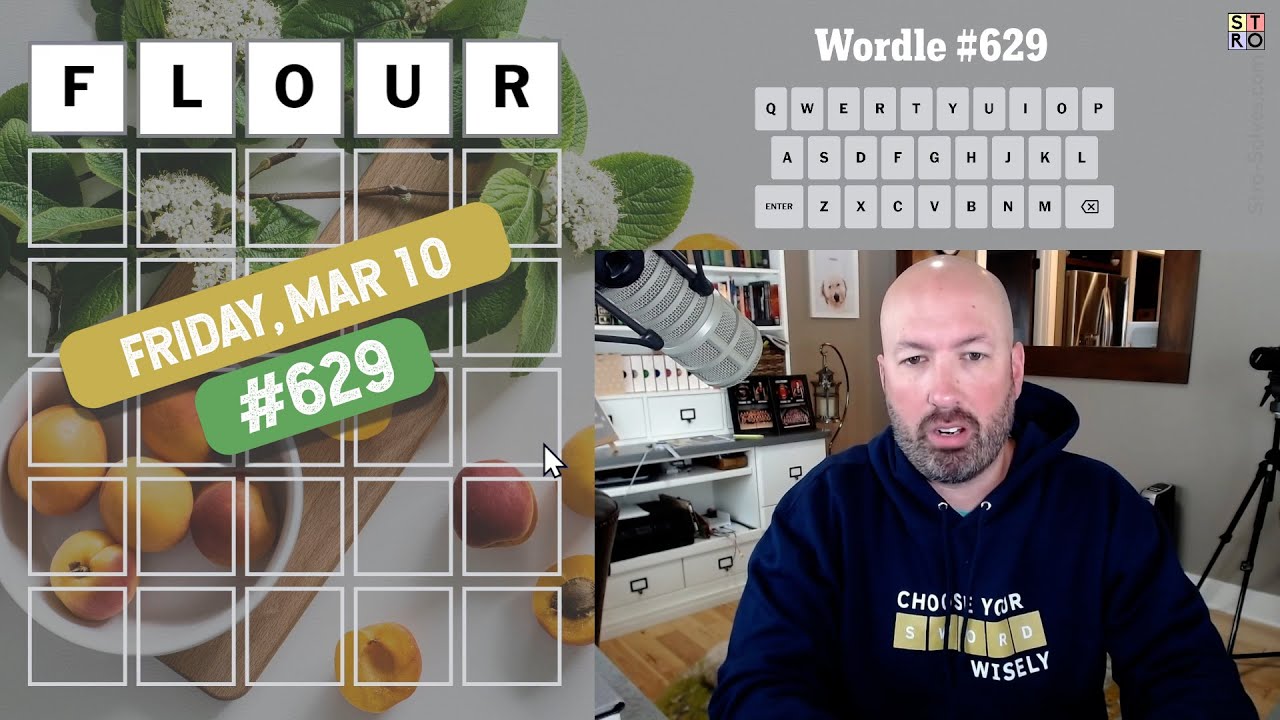 Trying out a 3 word FOOD start for Wordle - YouTube
