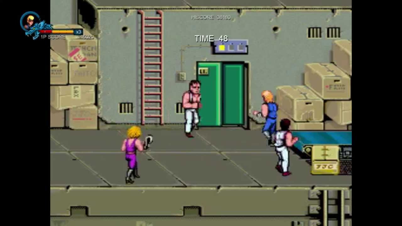 Double Dragon Trilogy (PC) - DD1 Elegant Elbow Fumbleplay - YouTube