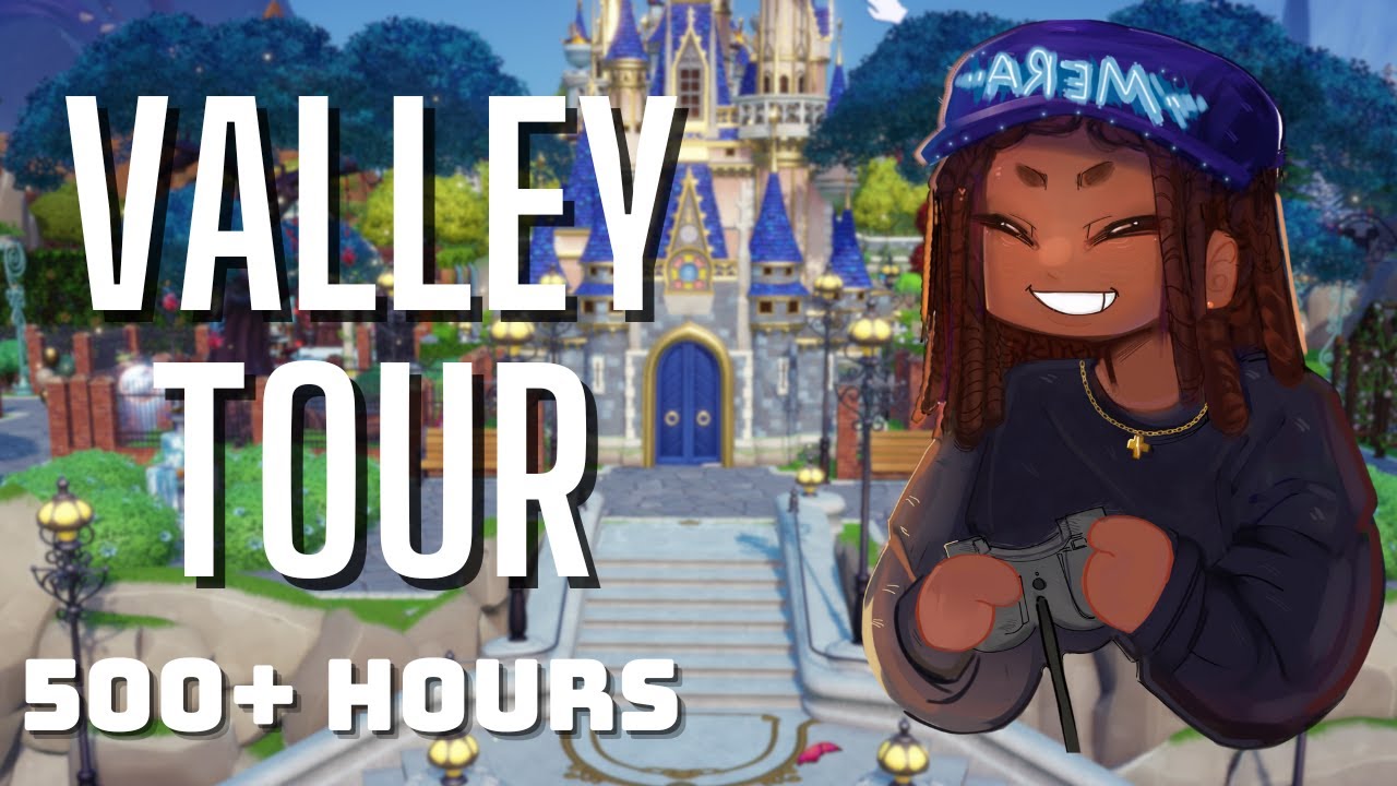 FULL VALLEY TOUR 🏰 500+ HOURS | DISNEY DREAMLIGHT VALLEY - YouTube