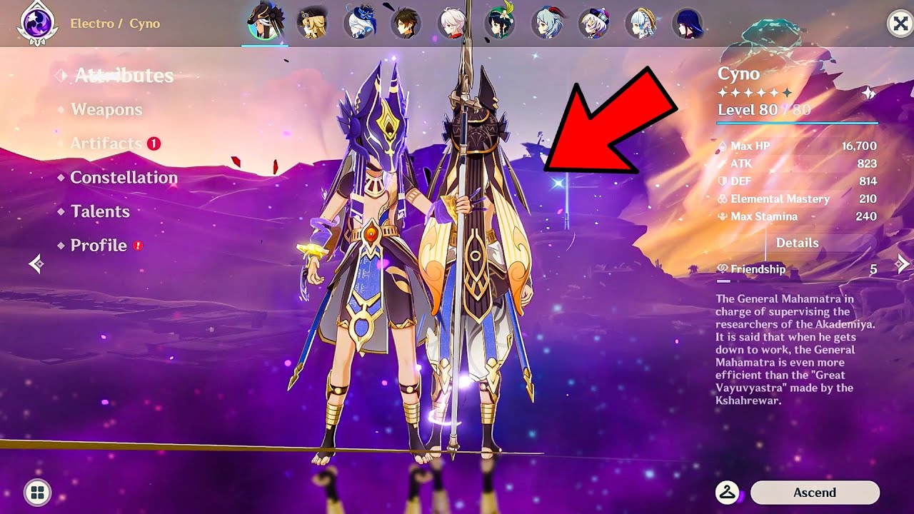 The New Character Menu is kinda... - YouTube